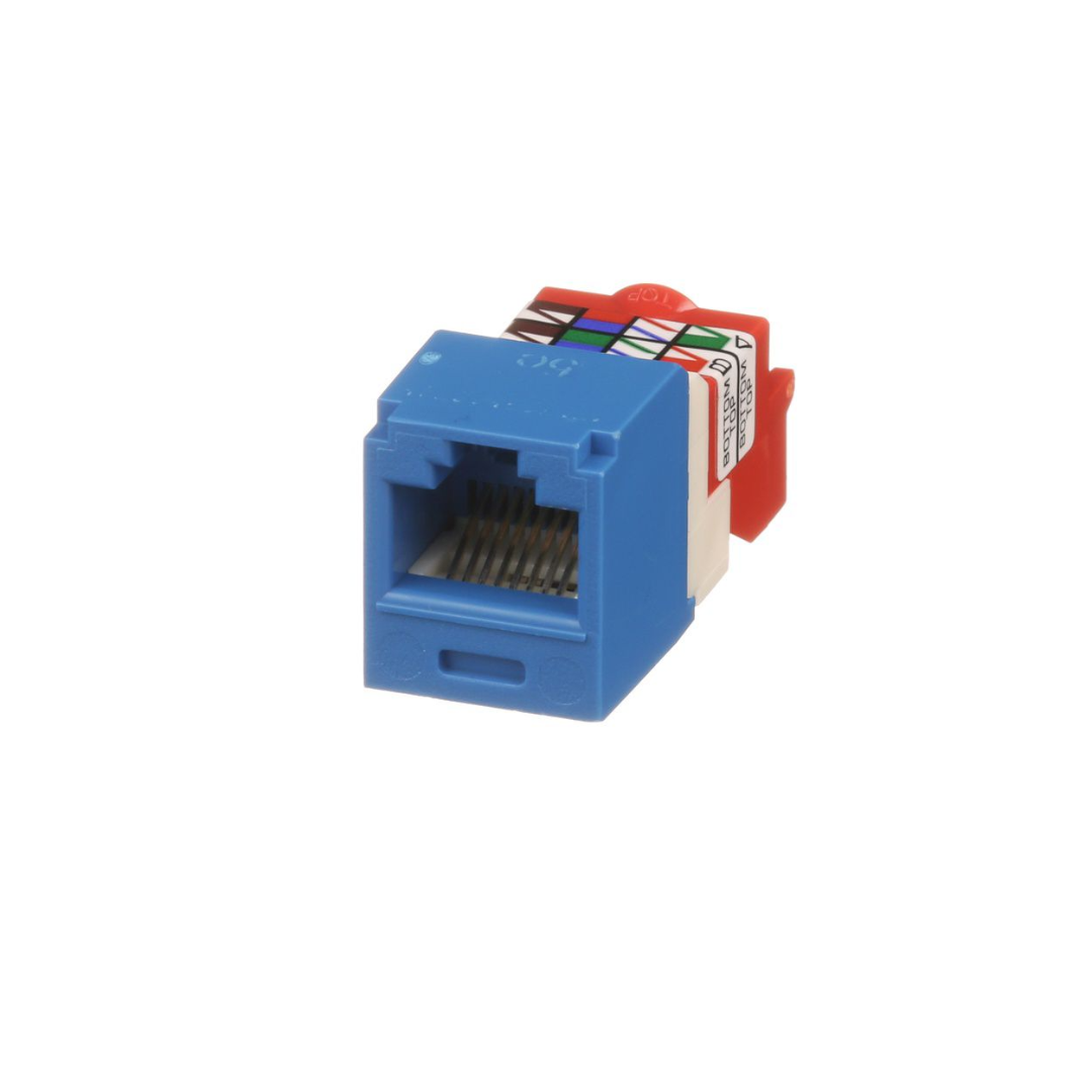 Conector Jack RJ45 Estilo T, Mini-Com, Categoría 5e, de 8 posiciones y ...