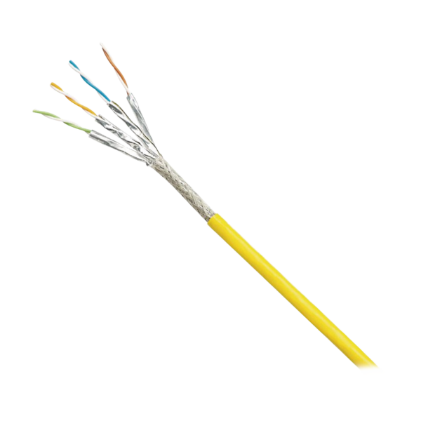 Bobina de Cable Blindado S/FTP Categoría 6A, Uso Industrial con ...