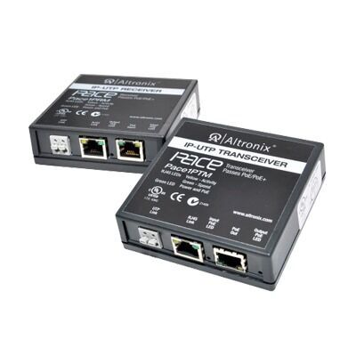 Kit extensor IP y PoE por cable UTP CAT5E hasta 500 mts @ 100 mbps ...