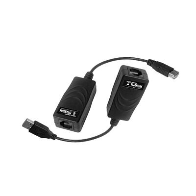Kit extensor USB por cable UTP Cat 5 / 5e / 6 para Distancias de Hasta ...